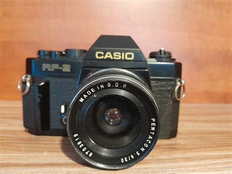 Casio Casio Rf 2 Rare Made By Cosina Pentacon 3 5 30mm Chinon Cm 4s Auto Chinon