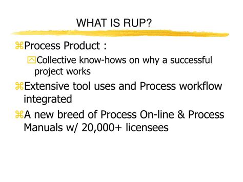 ppt unified modeling language uml and rational unified process rup