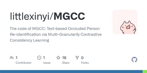 Mgcc Text Based Occluded Person Re Identification Via Multi Granularity Contrastive Consistency