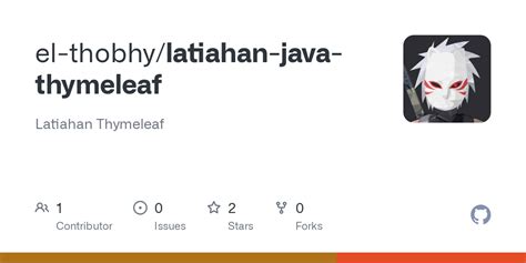 GitHub El Thobhy Latiahan Java Thymeleaf Latiahan Thymeleaf