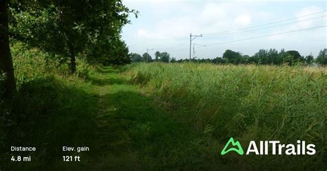 Betuwepad Segment 4 Beesd Station Zeedijk Gelderland Netherlands