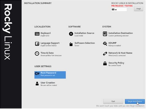 How To Install RockyLinux8 The CrownCloud Blog