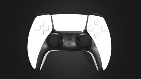 Ps5 Dual Sense Controller 3d Model By Rithik7016 Rithik 3d
