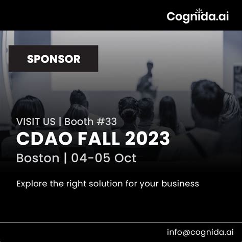 Cognidaai On Linkedin Cdaofall Boston Chiefdataofficers
