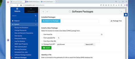 Bcmath Php Extension Is Required How Can I Solve This Help Home For Newbies Virtualmin
