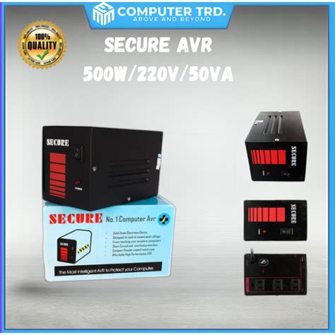 Secure Computer Avr 500w 220v High Performance Shopee Philippines
