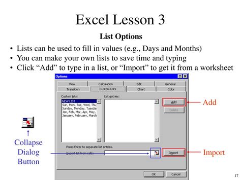PPT Microsoft Excel Lesson 3 PowerPoint Presentation Free Download ID 4094472