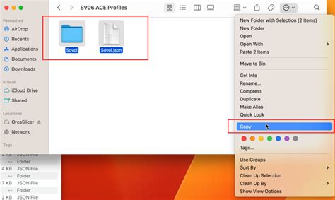 sv06 ace orcaslicer import configuration file mac sovol 3d printer wiki