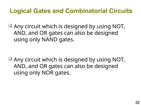 Logic Gates And Combinational Logic Circuits Ppt