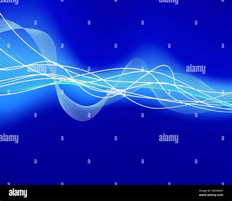 Abstract Water Vector Background With Neon Glowing Stock Vector Image Art Alamy