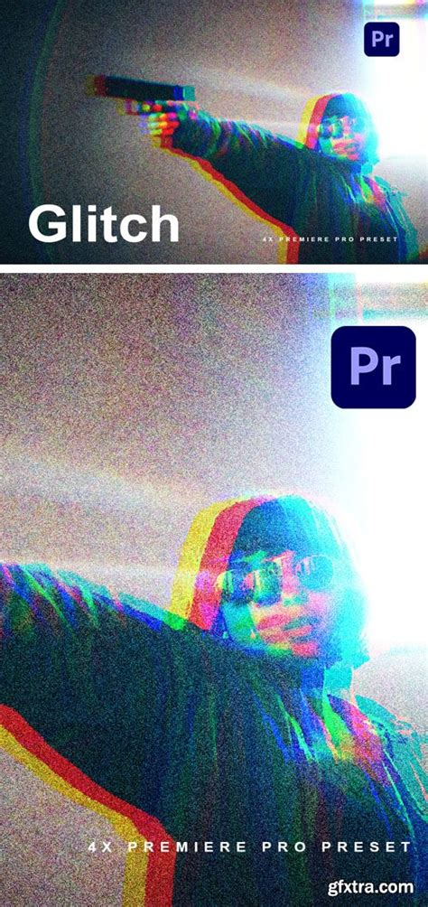 Premiere Pro Glitch Text Effect Blueskymaz