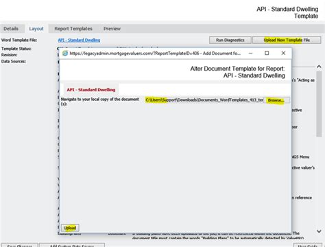 GENERAL Editing An Existing Word Or Excel Template ValuePRO