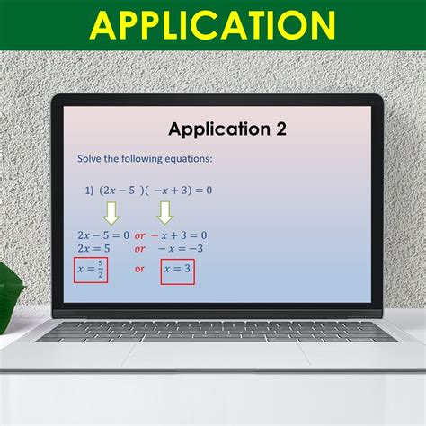 First Degree Equations Part 2 Powerpoint Presentation Math Lesson