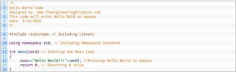 How To Use Comments In C The Engineering Projects