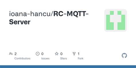 GitHub Ioana Hancu RC MQTT Server