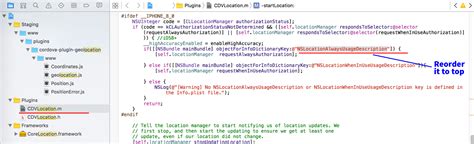 cordova cannot get gps in background of ios background mode plugin