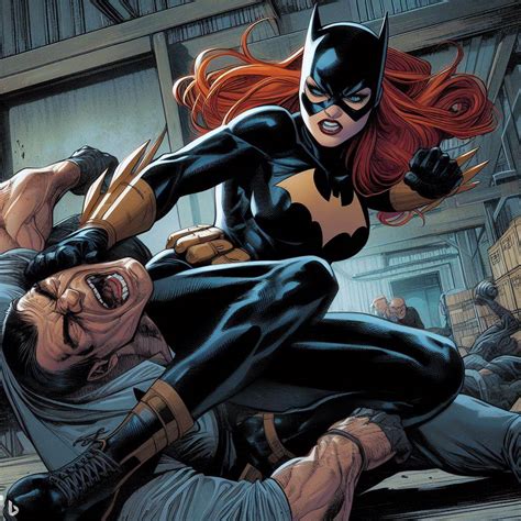 Batgirl In Action By Hborges77 On Deviantart
