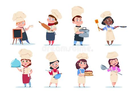 Laga Mat Tecknad Stock Illustrationer Vektorer Clipart Stock Illustrationer