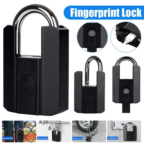 Smart Fingerprint Padlock Keyless Security Password Locker Anti Theft