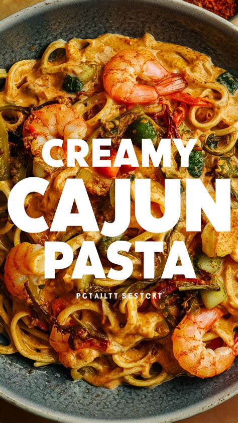 Creamy Cajun Pasta Recipe Nutrify Recipe App
