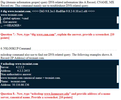 solved dig domain information groper query dns related