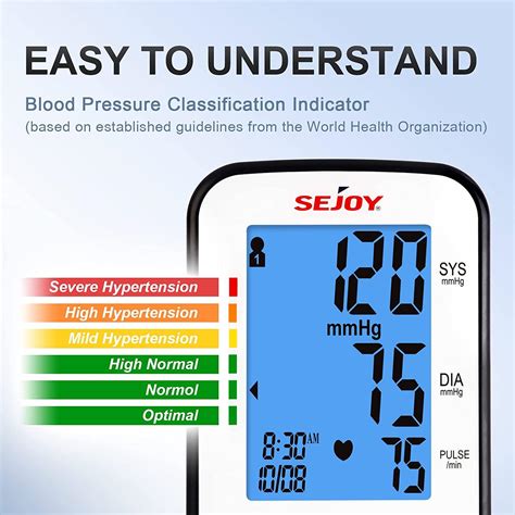 Upper Arm Blood Pressure Monitor Automatic Digital BP Machine With English Spanish Talking