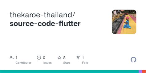 GitHub Thekaroe Thailand Source Code Flutter
