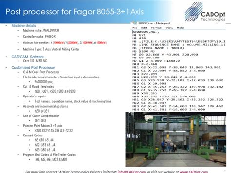 Post Processor For Fagor 8055 3 1axis Machine Details Pdf