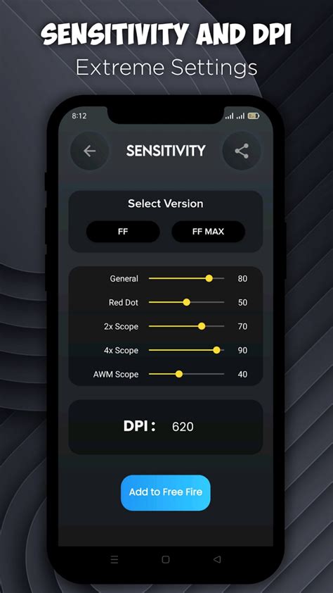 10x Fire Gfx Sensitivity Tool For Android Download