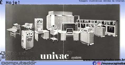O Computador UNIVAC I De 1951 MCC Museu Capixaba Do Computador