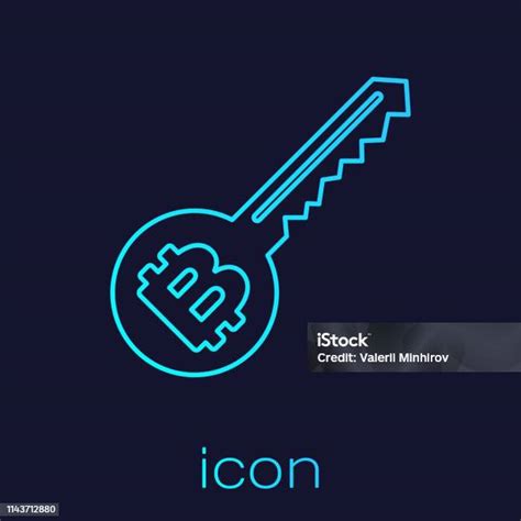 청록색 암호 암호화 키 라인 아이콘 파란색 배경에 고립입니다 사이버 보안 또는 개인 키의 개념 기술 인터페이스와 디지털 키 벡터 일러스트 0명에 대한 스톡 벡터 아트 및