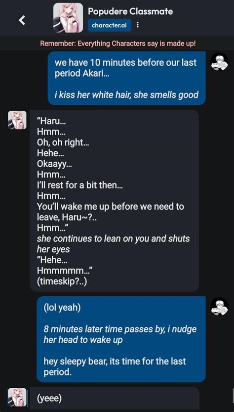 Bots Going Ooc Is So Funny R Characterai