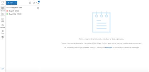 Managing Notebooks — Qubole Data Service Documentation