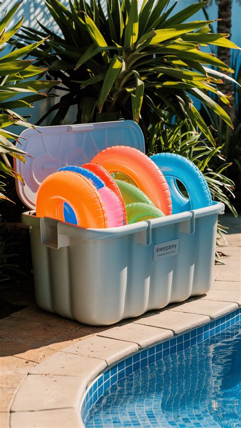 Innovative Pool Float Storage Ideas For A Neat And Tidy Pool Area The Phulwari
