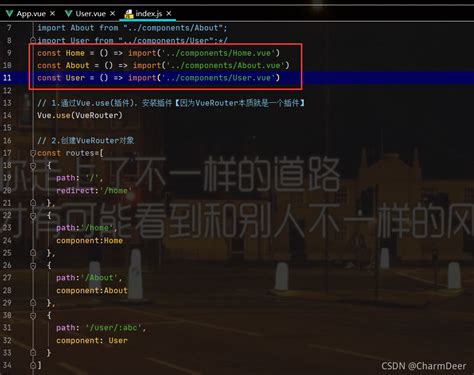 Vuejs第五篇（vue Router路由和tabbar）vue Router Tabjs Csdn博客