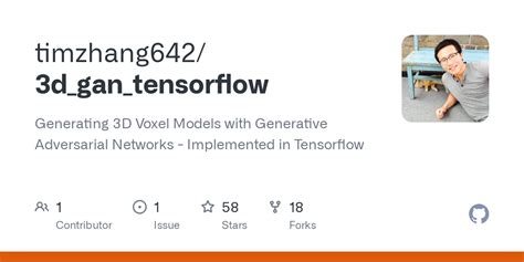 Github Timzhang6423dgantensorflow Generating 3d Voxel Models With Generative Adversarial