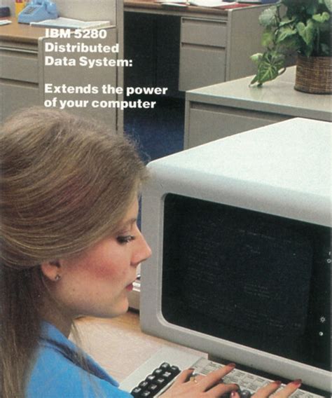 ibm 5280 distributed data system classic computer brochures
