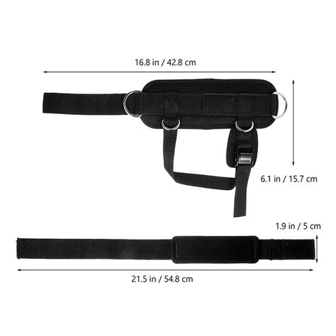 Badu Bg Презрамки за глезени за кабелни машини Подплатени маншети за глезени за тренировки за