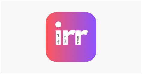‎irr Calculator On The App Store
