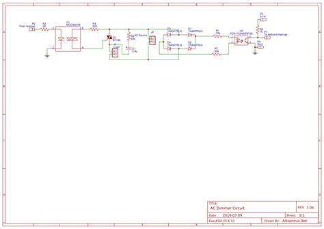 AC Dimmer EasyEDA Open Source Hardware Lab