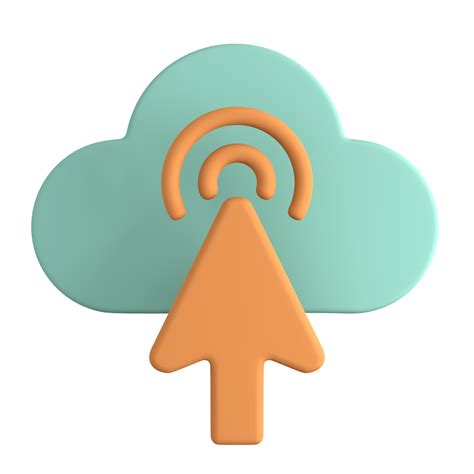 Cloud Upload 3d Icon 26553328 Png