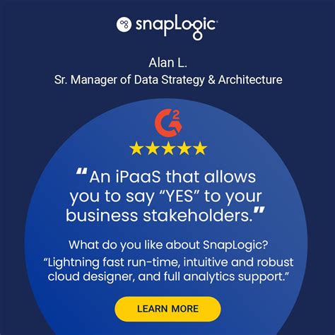 Snaplogic On Linkedin Ipaas Solution For The Enterprise Snaplogic