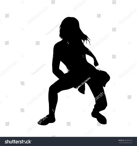 Beautiful Sexy Dancing Girl Stock Vector Royalty Free 469076618 Shutterstock