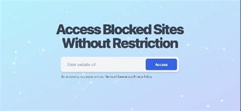 Siteunblocker