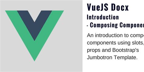 Compose Components In Vuejs Introduction Part 2 Dev Community