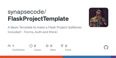 Github Synapsecodeflaskprojecttemplate A Basic Template To Make A