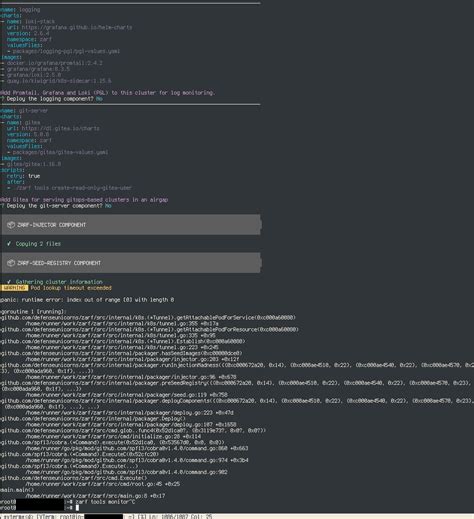 Injector Fails To Start With Init ErrImageNeverPull Issue Zarf Dev Zarf GitHub