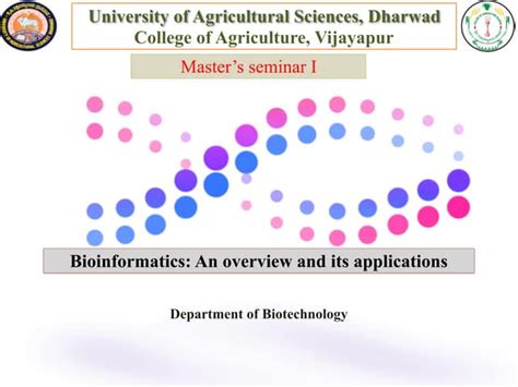Bioinformatics Seminar Pdf