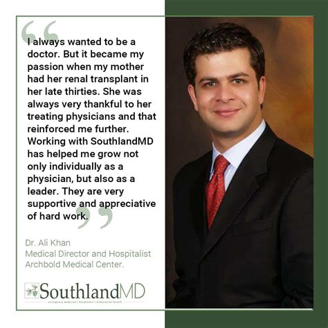 Dr Ali Khan Southlandmd