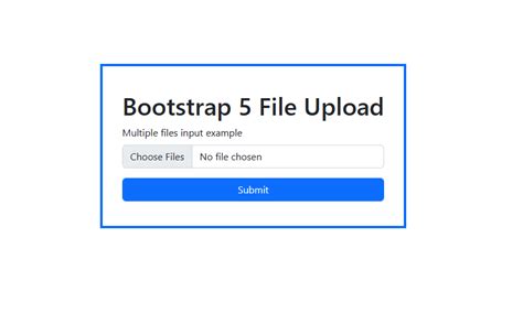 Mastering Bootstrap 5 File Upload With Drag And Drop Magic Fyp Solutions